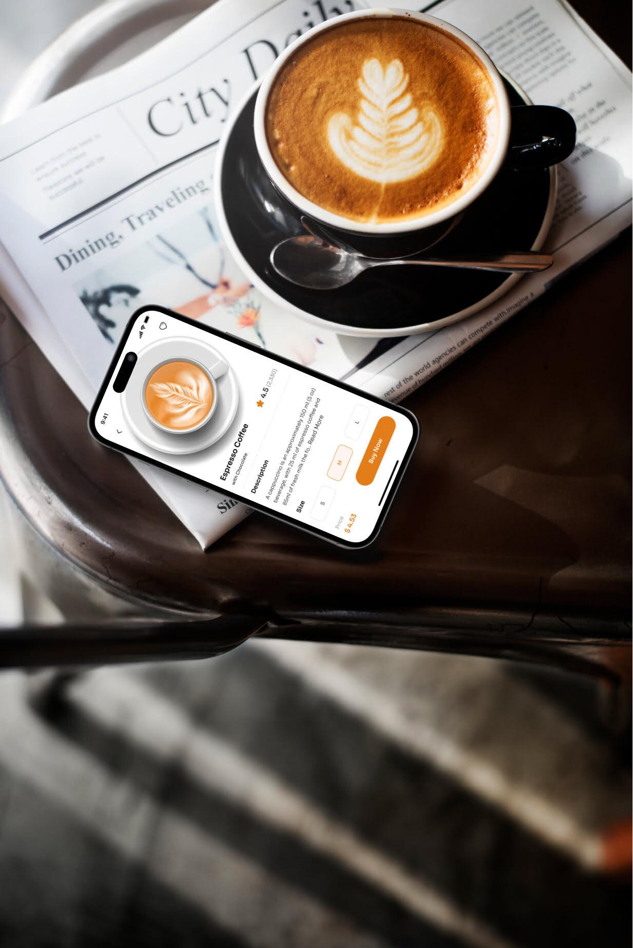 Create an App for Cafes - Appricotsoft